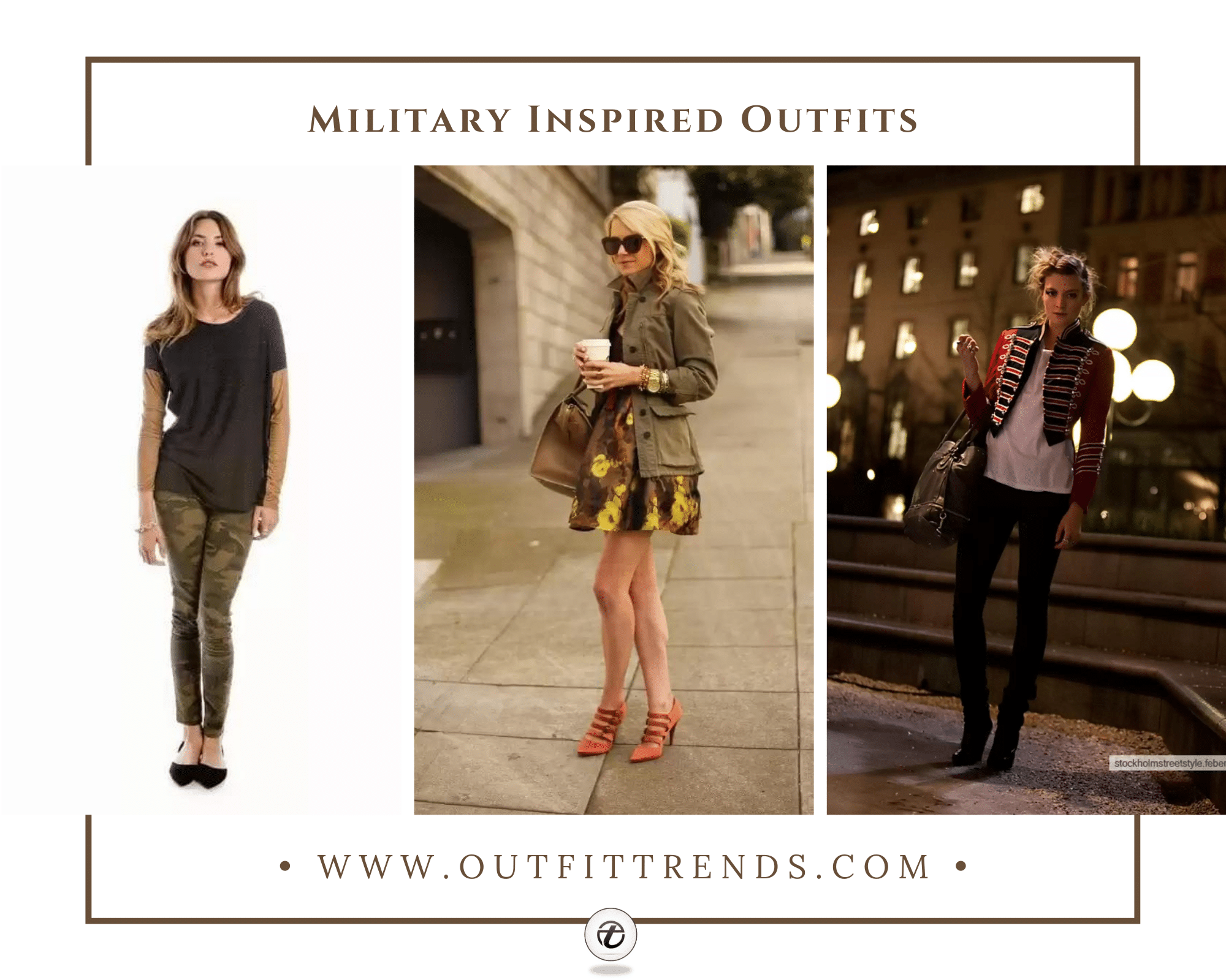 27 Cute Military Inspired Outfit Ideas for Girls