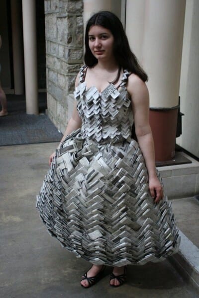 25 Amazing Paper Dresses Collection and Designs