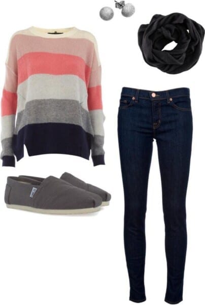 25 Cutest Winter Outfits For College & High School Girls