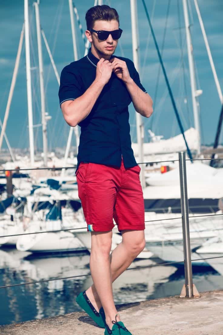 23 Stylish Men’s Outfit Ideas with Shorts For Summer