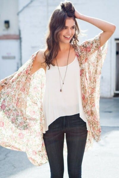 How to Wear Kimonos ? 20 Outfit Ideas and Style Tips