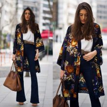 How to Wear Kimonos ? 20 Outfit Ideas and Style Tips