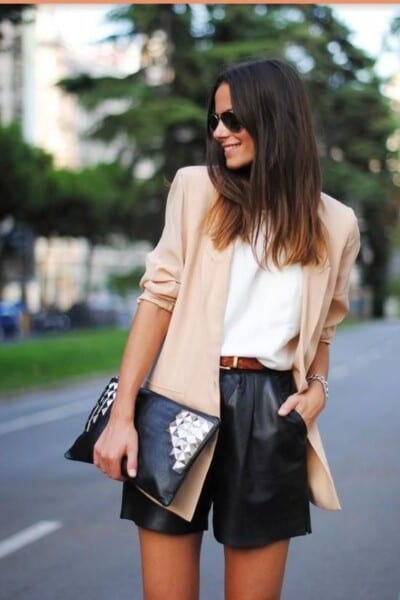50 Cute Outfits With High Waisted Shorts For A Chic Look