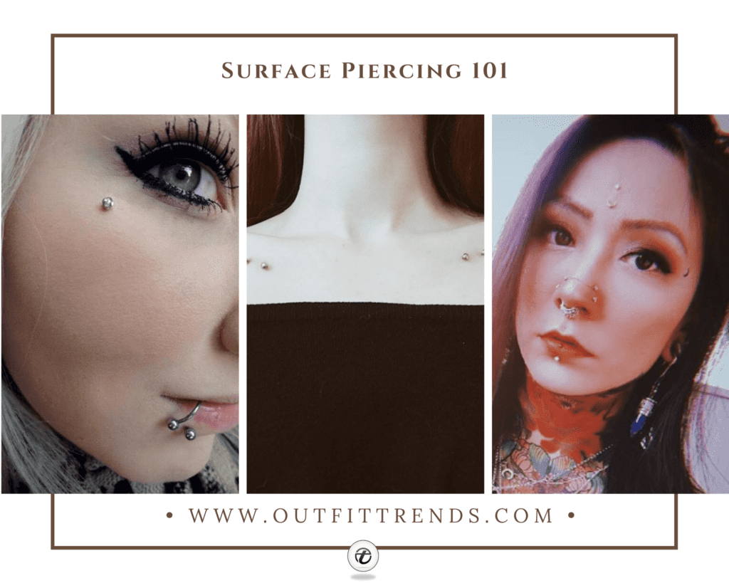 Surface Piercings - Everything You need to Know About It