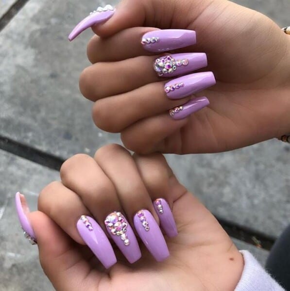 80 Best Coffin Shaped Nail Art Ideas You Must Try 80 Best Coffin Shaped Nail Art Ideas You Must Try