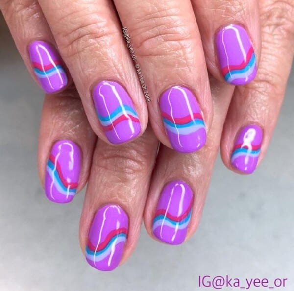 60 Cool Abstract Nail Art Ideas To Try This Year