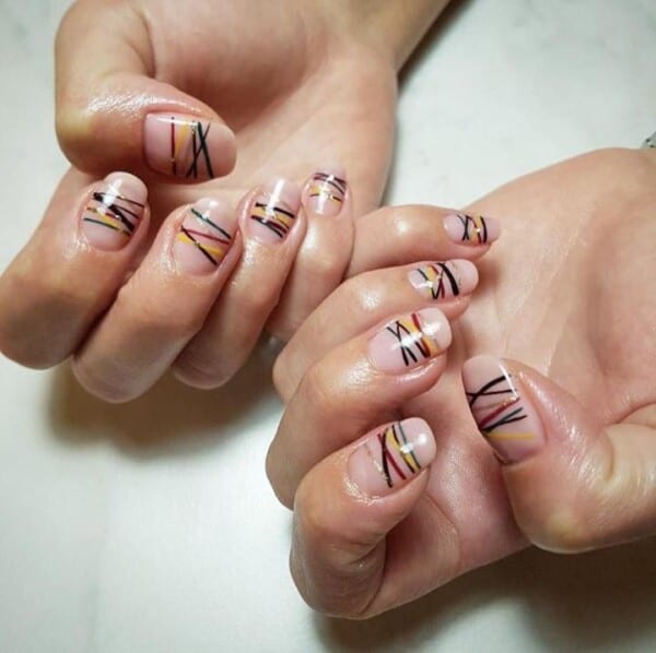 60 Cool Abstract Nail Art Ideas To Try This Year