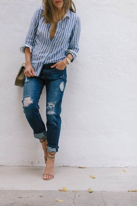 41 Chic Ripped Jeans Outfit Ideas with Styling Tips