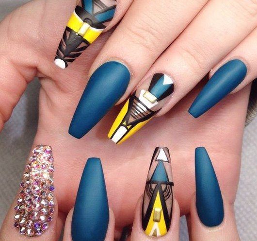 Funky Nail Art Ideas - 50 Coolest Nail Designs you must try