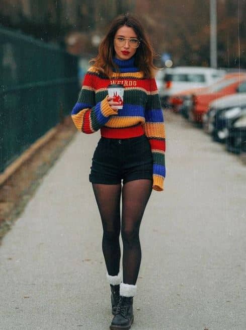 How to Wear Shorts in Winter – 20 Outfit Ideas
