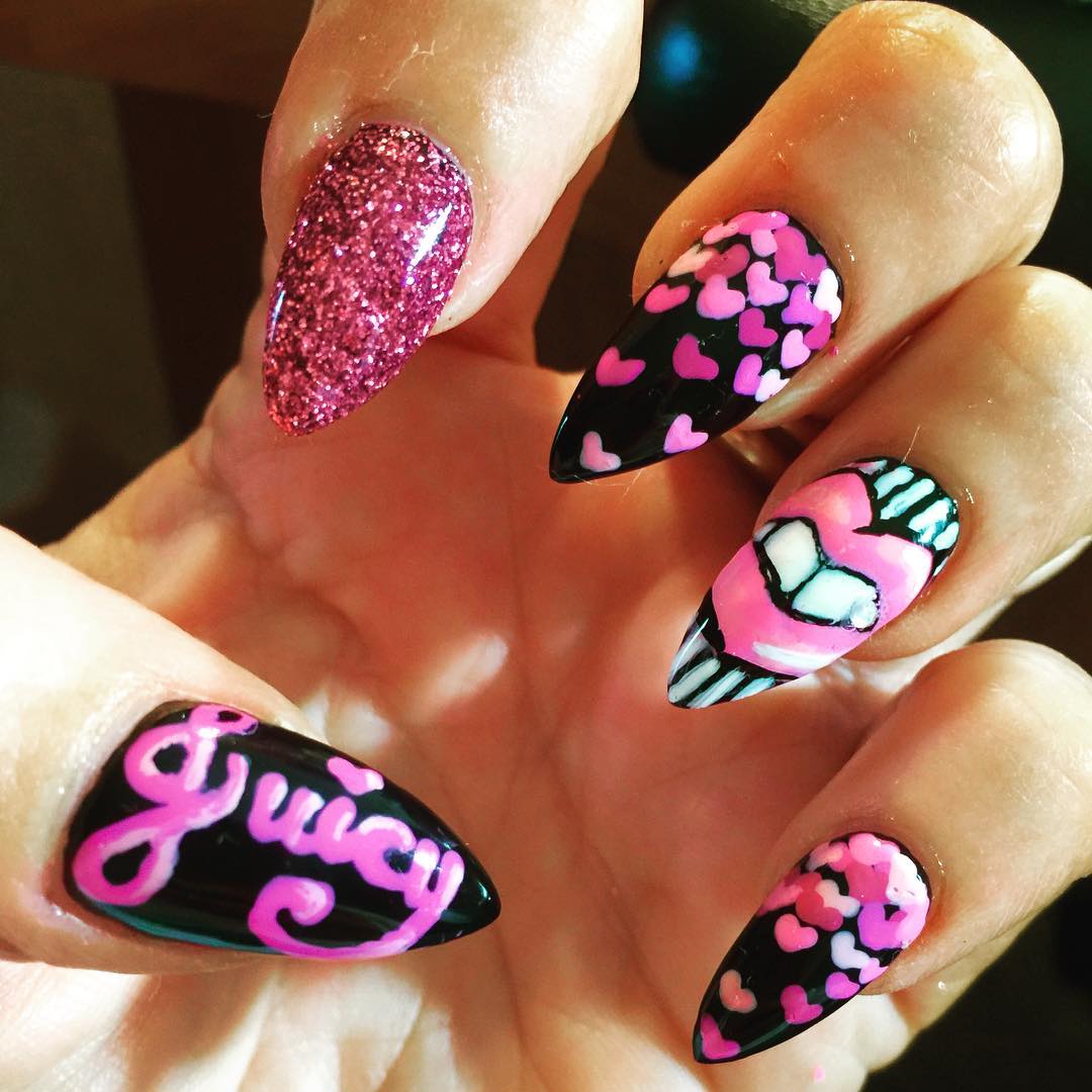 Funky Nail Art Ideas - 50 Coolest Nail Designs you must try
