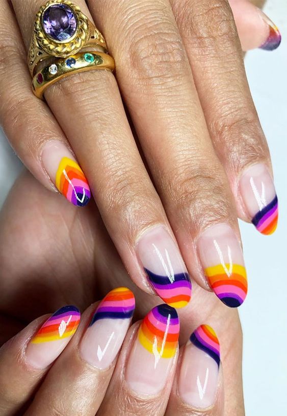 Funky Nail Art Ideas - 50 Coolest Nail Designs you must try