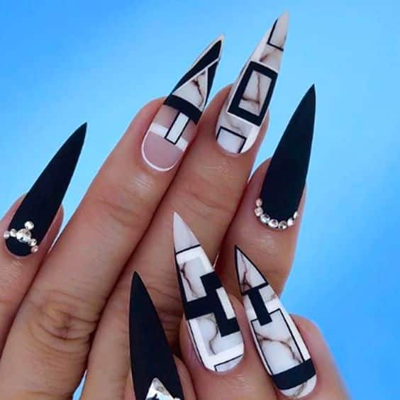 Funky Nail Art Ideas - 50 Coolest Nail Designs you must try