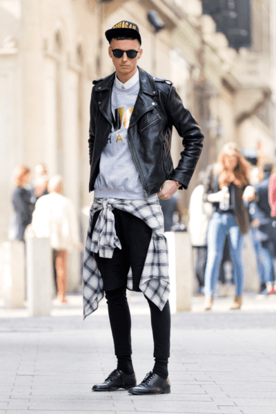 18 Leather Jacket Outfits for Men & Styling Tips