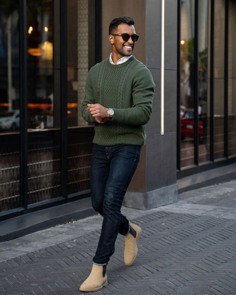 17 Sweater Outfit Ideas for Men with Styling Tips