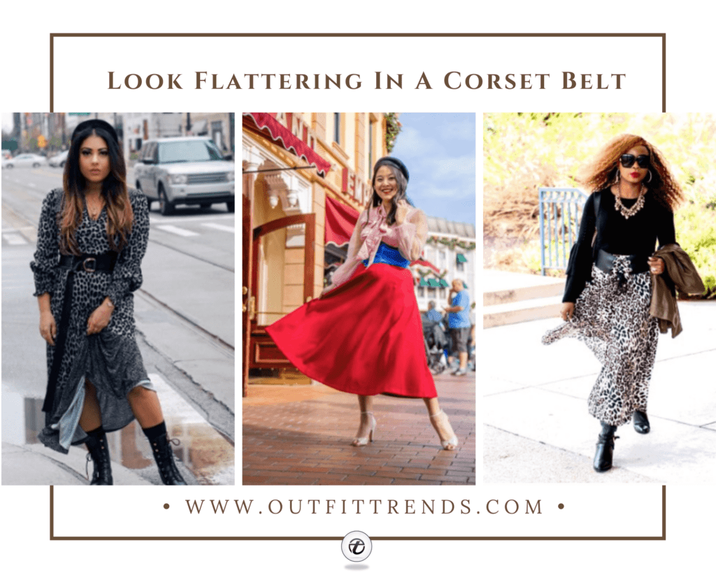 Corset Belt Outfits-35 Ideas On How To Wear A Corset Belt