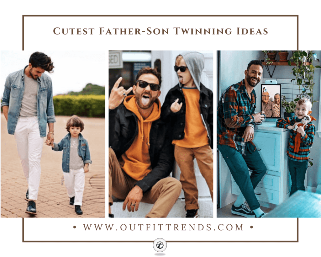 Father & Son Twinning-30 Amazing Father Son Matching Outfits