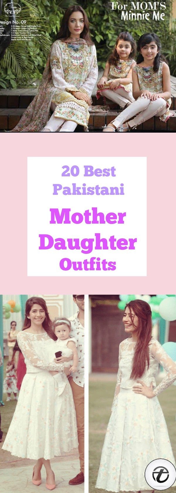 25 Coolest Matching Outfits For Pakistani Mother Daughter