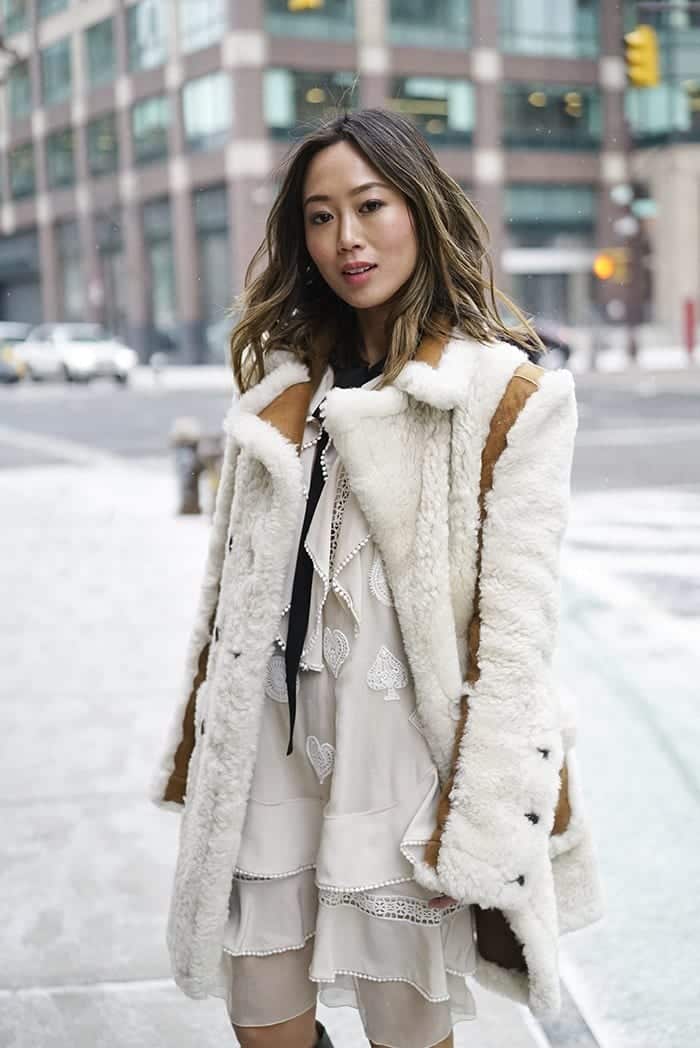 How to Style Shearling Jackets ? 27 Outfit Ideas