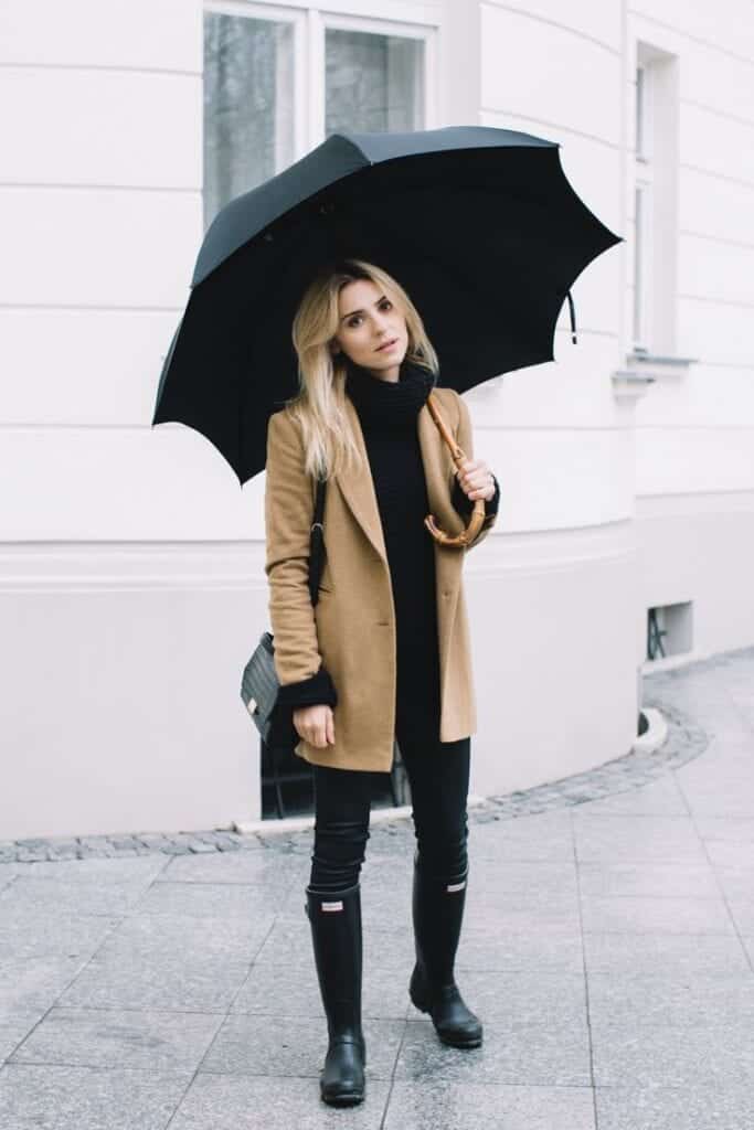 22 Outfit Ideas on What to Wear to Work On Rainy Days