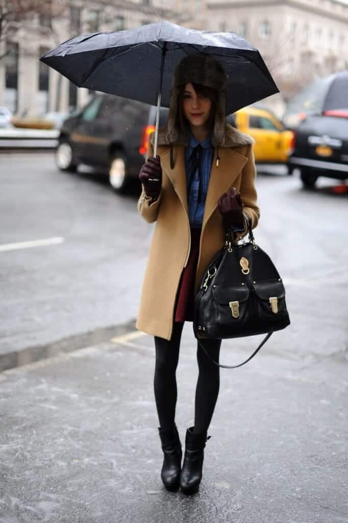22 Outfit Ideas on What to Wear to Work On Rainy Days