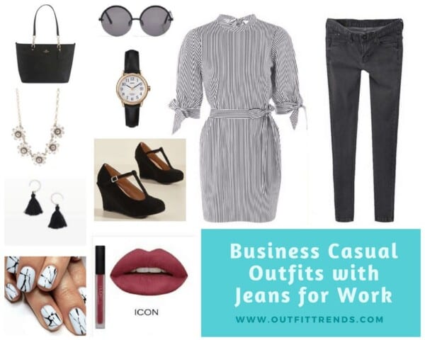 Wearing Business Casual Jeans- 21 Ways to Wear Jeans at Work