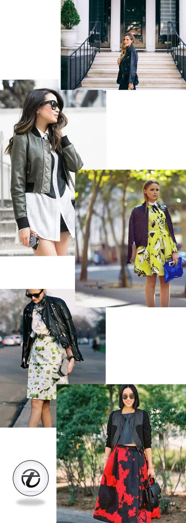 How to Style a Leather Bomber Jacket? 26 Outfit Ideas – Outfit Trends