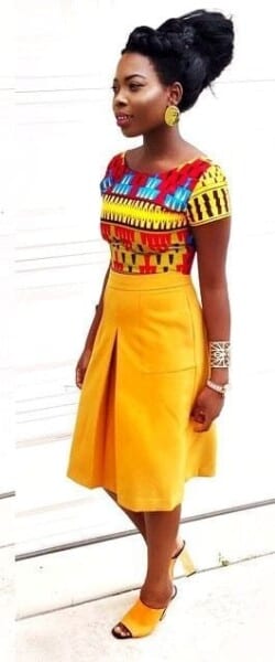 25 Best Kitenge Designs For Work with Styling Tips