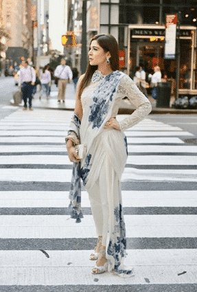 Pant Saree Style - 25 Ideas On How to Wear Pants Style Saree