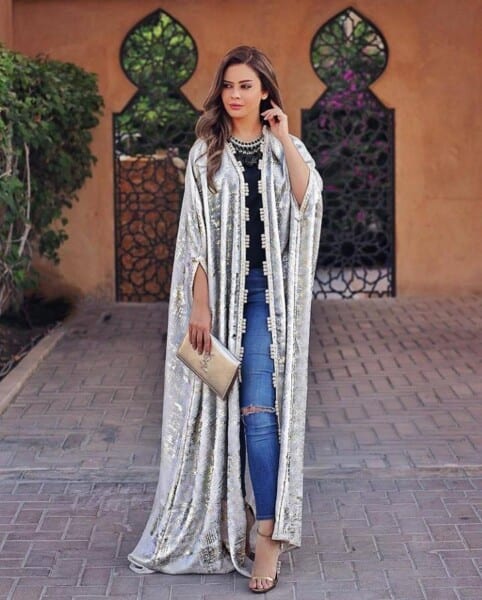 20 Latest Open Abaya Designs with Styling Tips