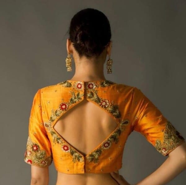 20 Latest Silk Blouse Saree Designs and Styling Tips