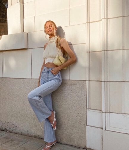 32 Ideas on How to Wear Halter Top Outfits