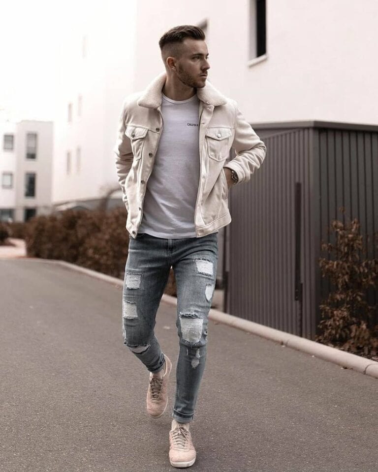 30 Best White Jacket Outfit Ideas for Men with Styling Tips