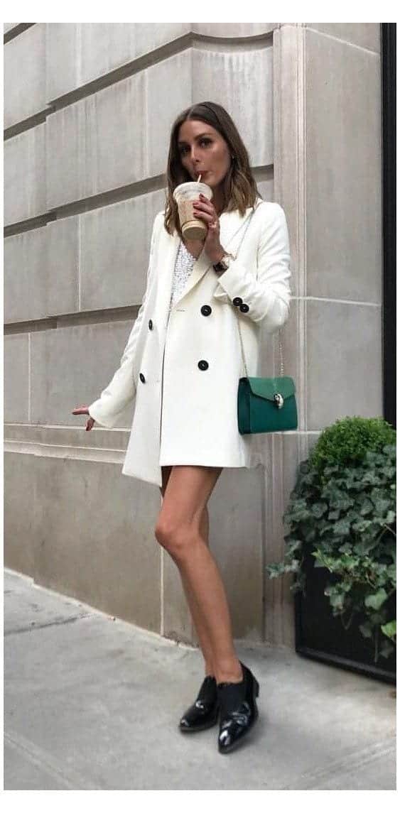17 Cool White Jacket Outfit Ideas with Styling Tips