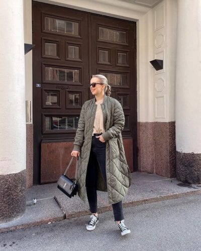 How to wear Quilted Jackets ? 31 Chic Oufit Ideas