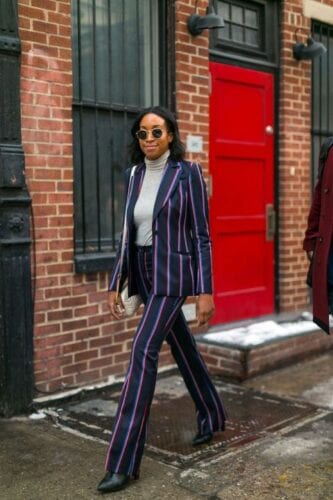 How to Wear a Power Suit ? 20 Stunning Outfit Ideas