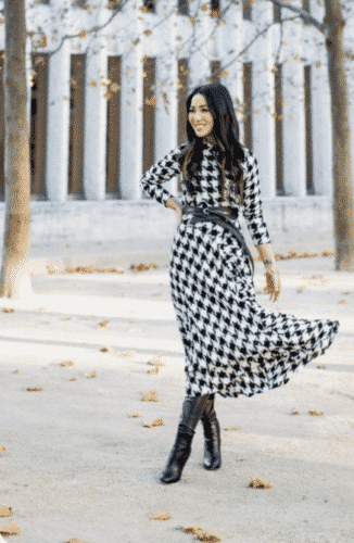 20 Houndstooth Pattern Outfit Ideas & Styling Tips