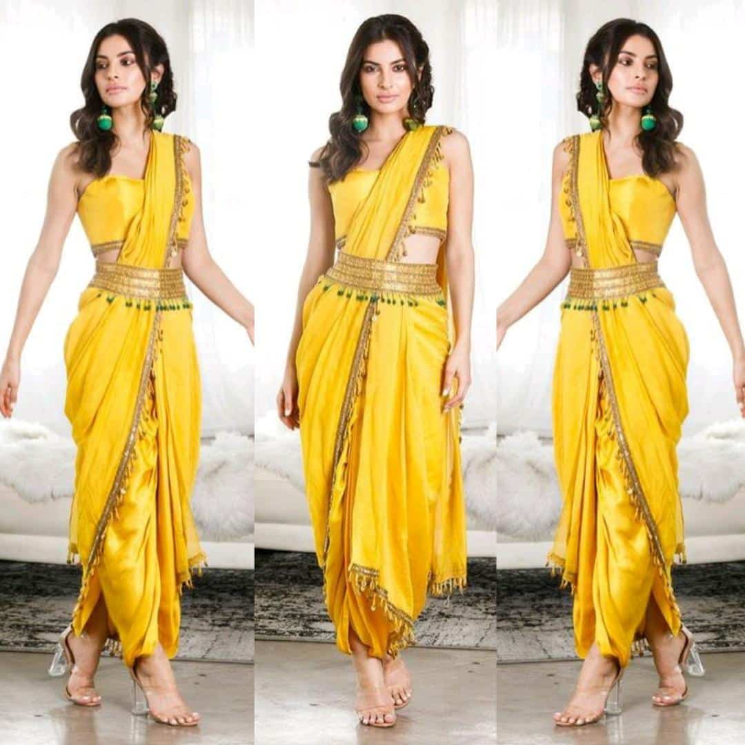 How to Wear Sarees With Belts – 30 Tips And Tutorial