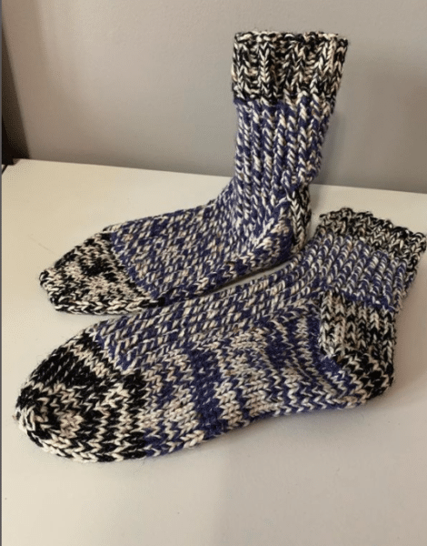 Simple DIY Boot Socks Trick With Tutorial Using Old Sweater