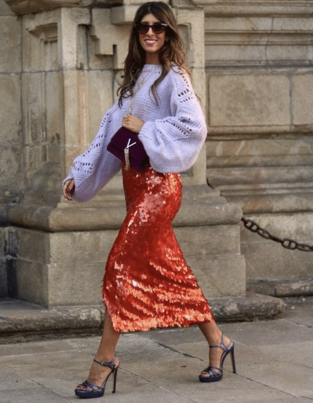 How To Wear Sequin Skirts 21 Outfit Ideas