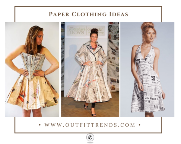 25 Amazing Paper Dresses Collection and Designs – Outfit Trends