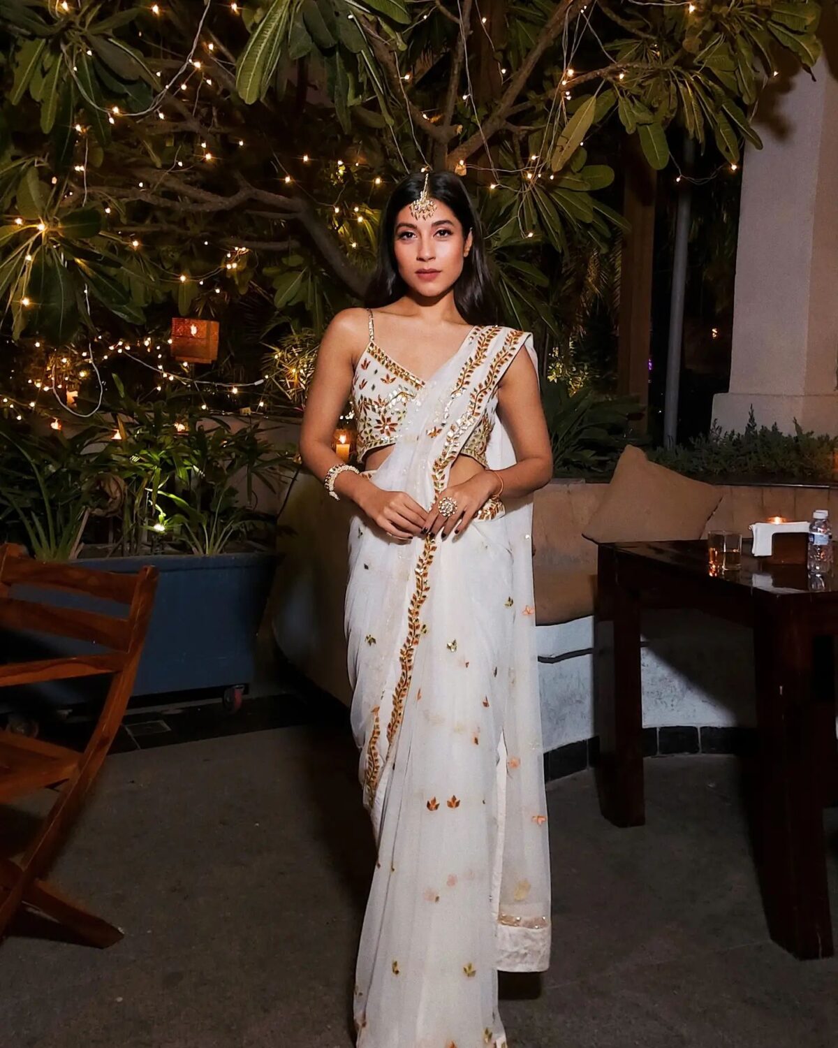 16 Ideas on How to Wear Sarees with Crop Tops This Year