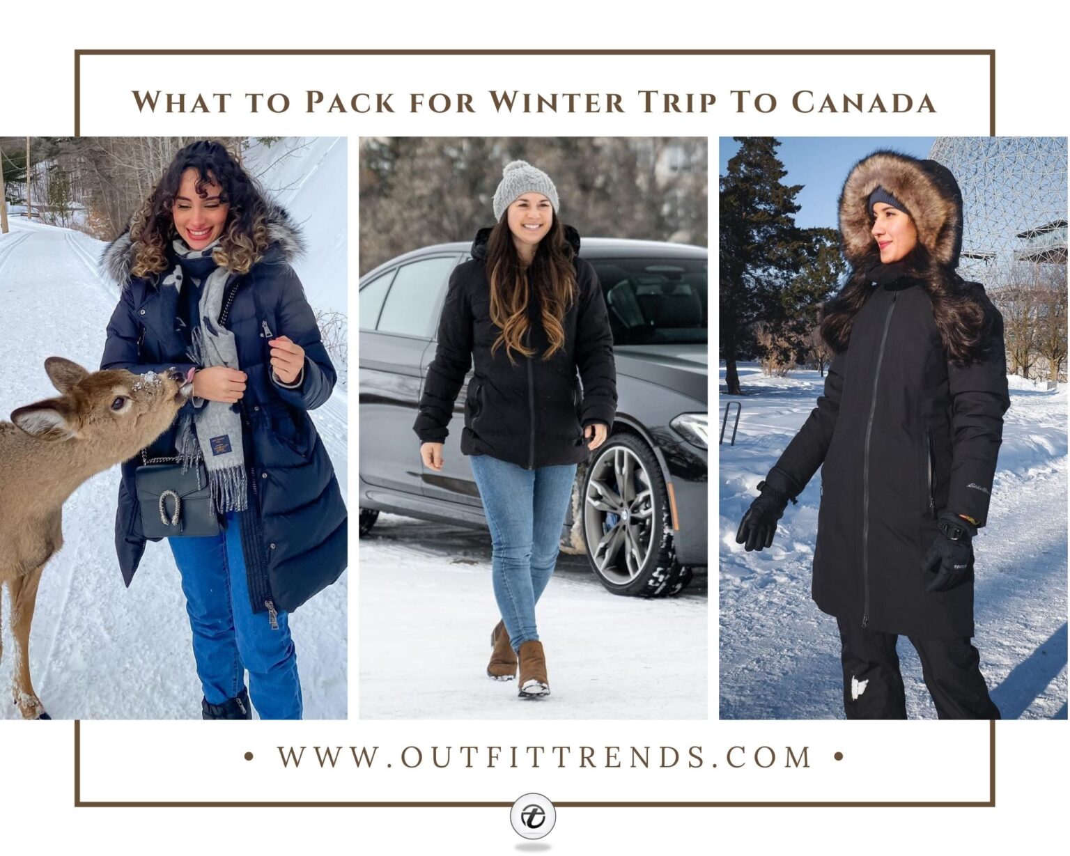 What to wear in Canada in Winters?21 Outfits & Packing List