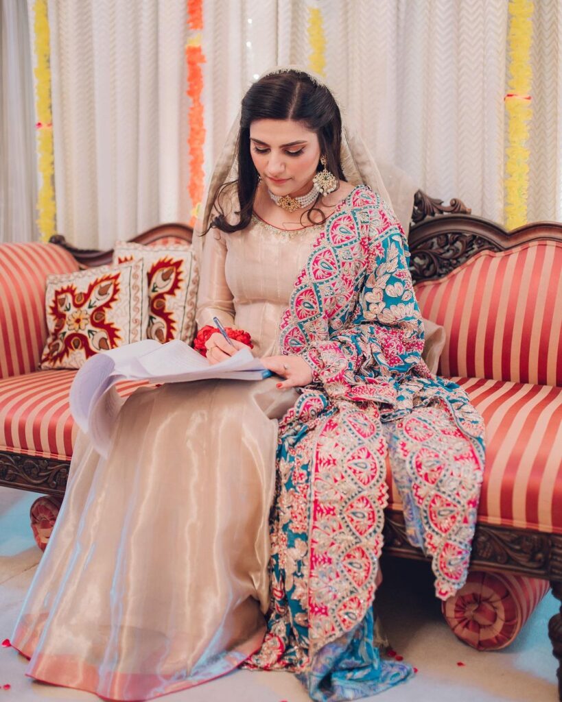 16 Latest Nikah Dresses for Brides & Styling Tips