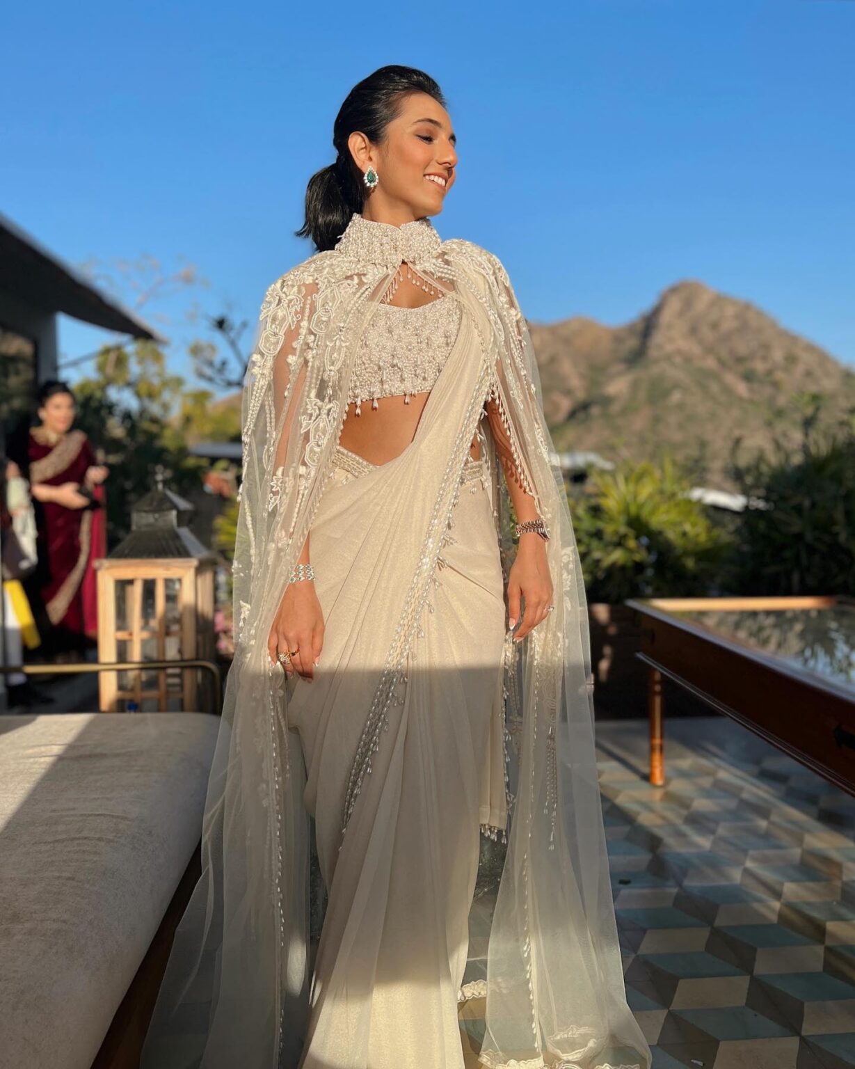 Saree with Jackets: 16 Ways to Wear a Jacket with Your Saree