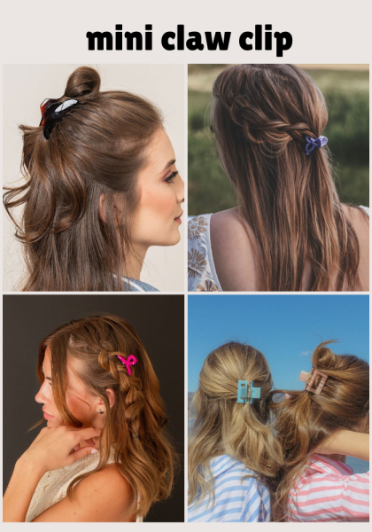 Best Mini Claw Clips Hairstyles 13 Tips How To Use Claw Clips