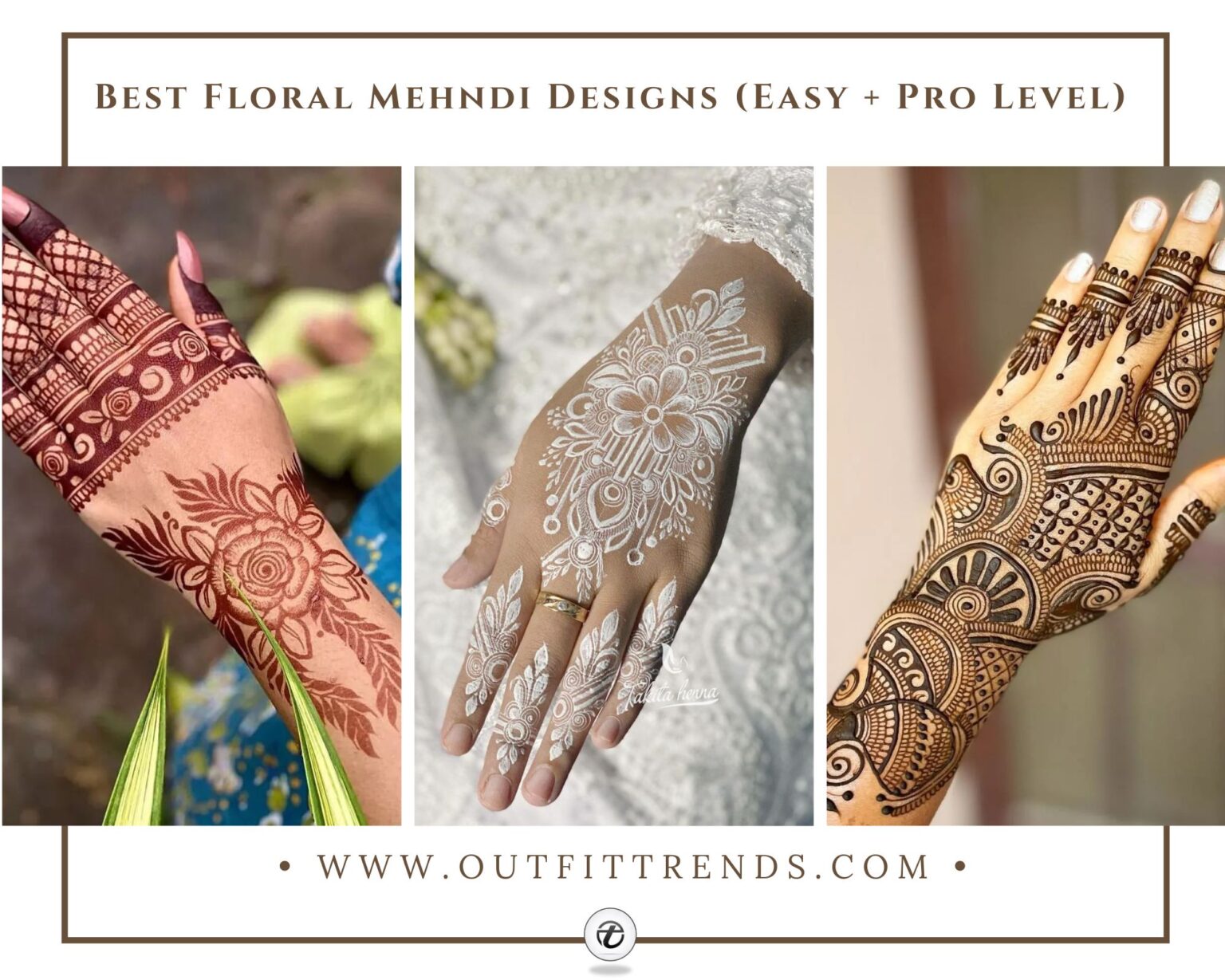 25+ Short Mehndi Designs for Small Hands (Kids and Adults) – Outfit Trends