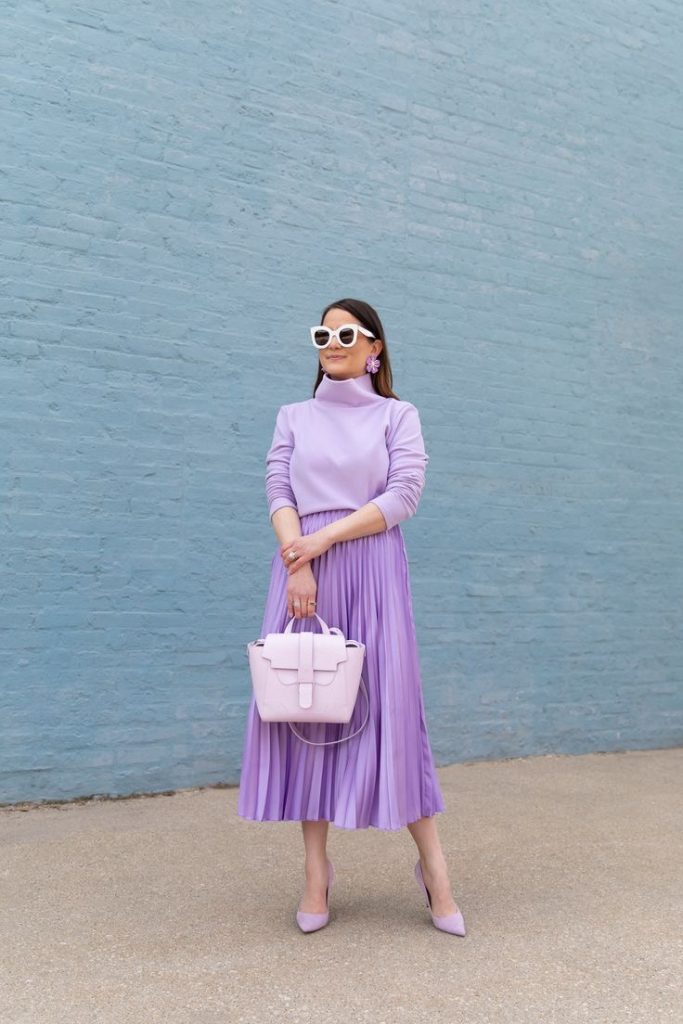 How To Wear Lavender - 22 Lavender Outfit Ideas We're Loving