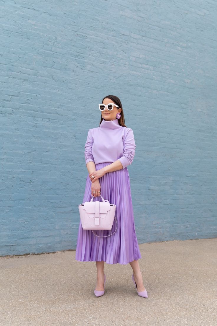 How To Wear Lavender - 22 Lavender Outfit Ideas We're Loving