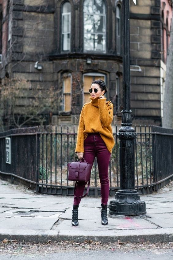 40 Best Outfit Ideas with Mustard Yellow Sweaters for Women